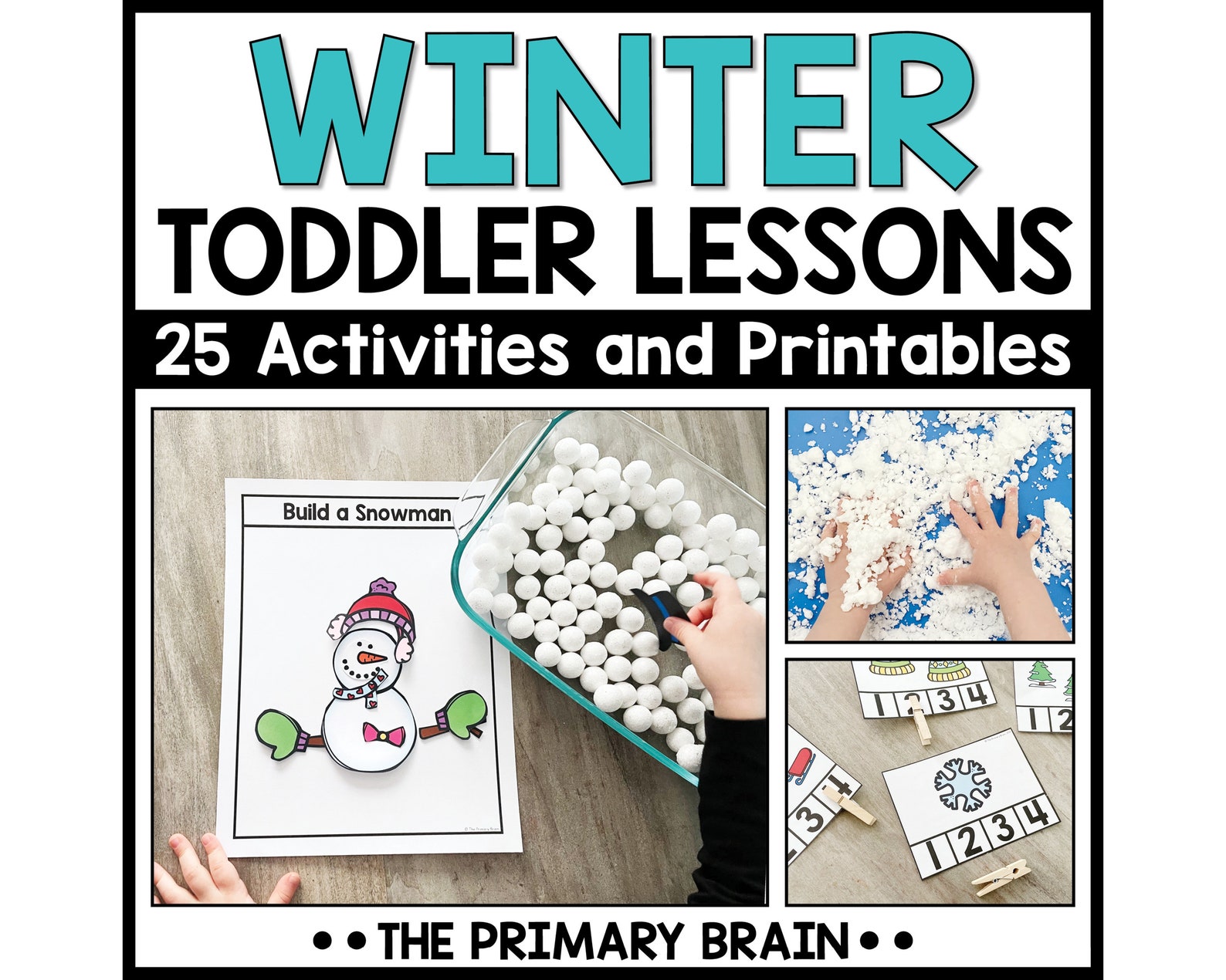 Winter Toddler Activities | Tot School Lesson Plans | Homeschool ...