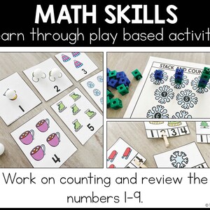 Winter Toddler Activities | Tot School Lesson Plans | Homeschool ...