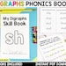 Digraphs Printable Books Stories for Teaching Reading and Fluency ...