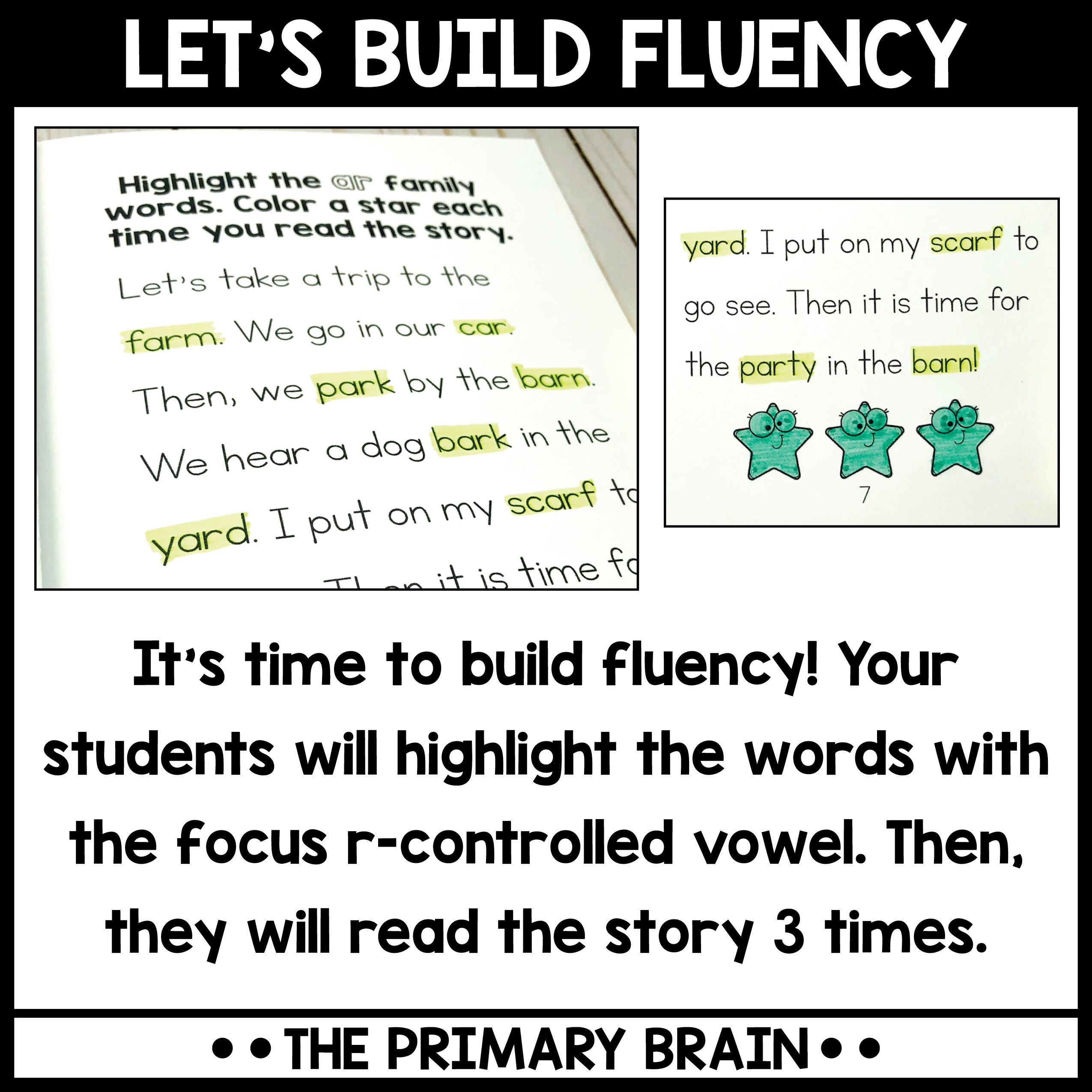 Bossy R Phonics Books: Reading & Fluency Stories (PDF Download) - Etsy