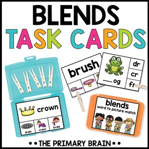Phonics Clip Cards for Task Card Boxes BUNDLE CVC Words - Etsy Australia