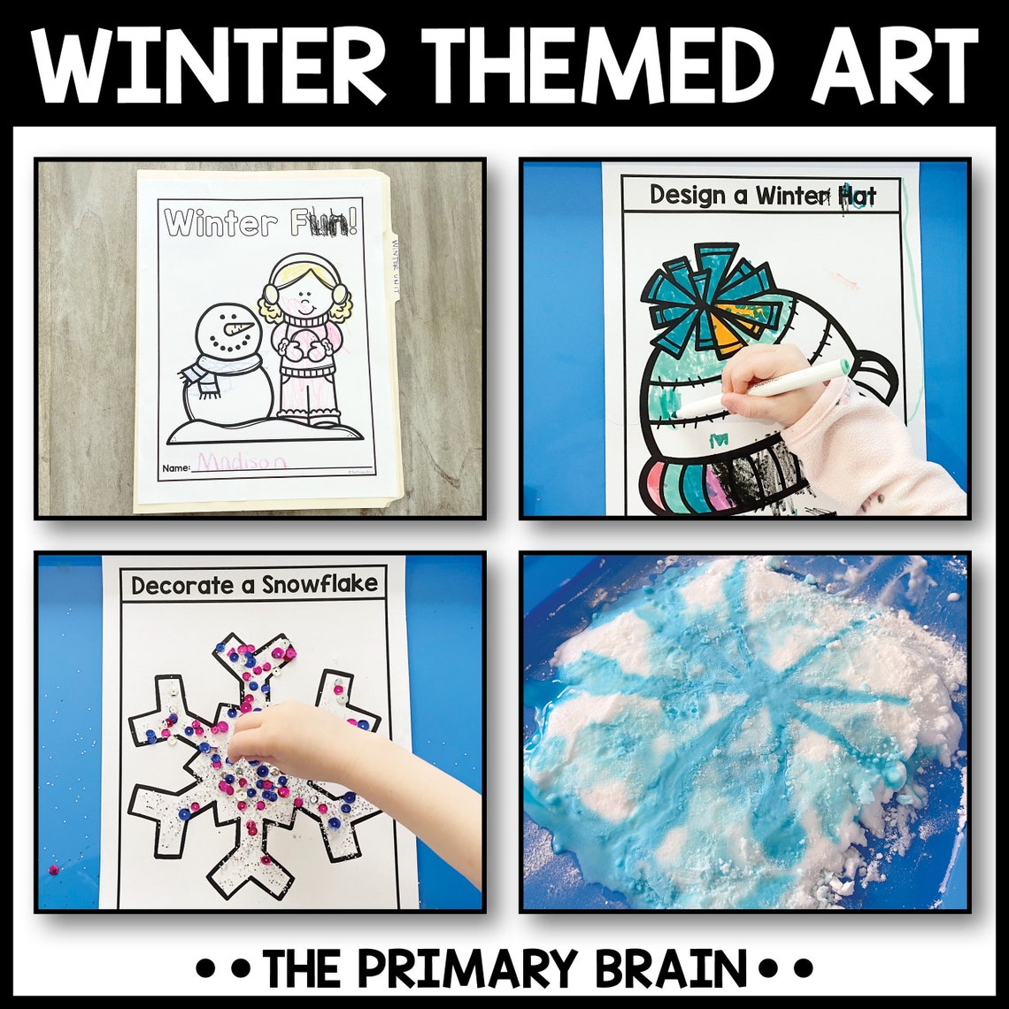 Winter Toddler Activities Tot School Lesson Plans - Etsy