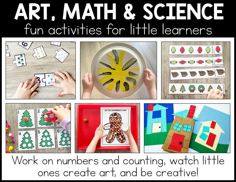 December Toddler Activities, Preschool Curriculum and Lesson Plans for ...