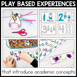 Unicorn Toddler School Lesson Plans | Homeschool Preschool Curriculum ...