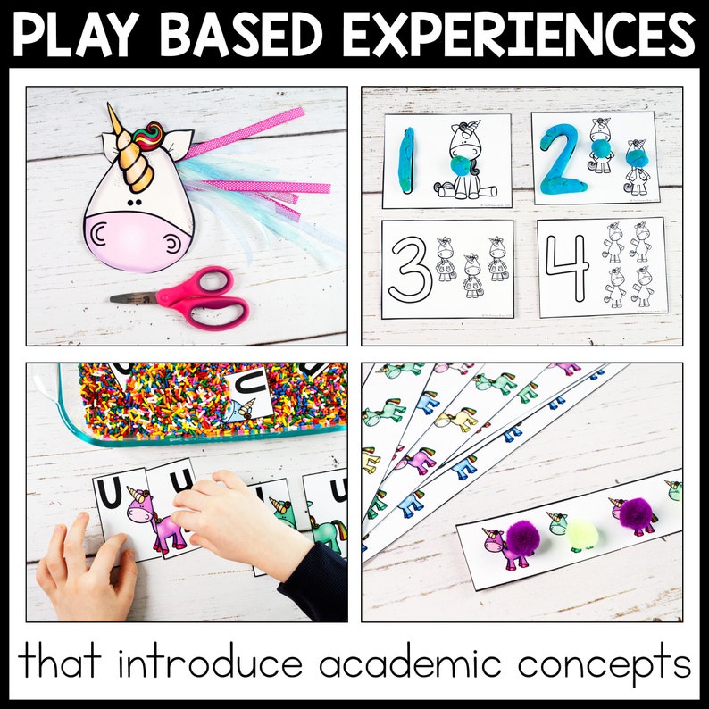 Unicorn Toddler School Lesson Plans Homeschool Preschool Curriculum ...