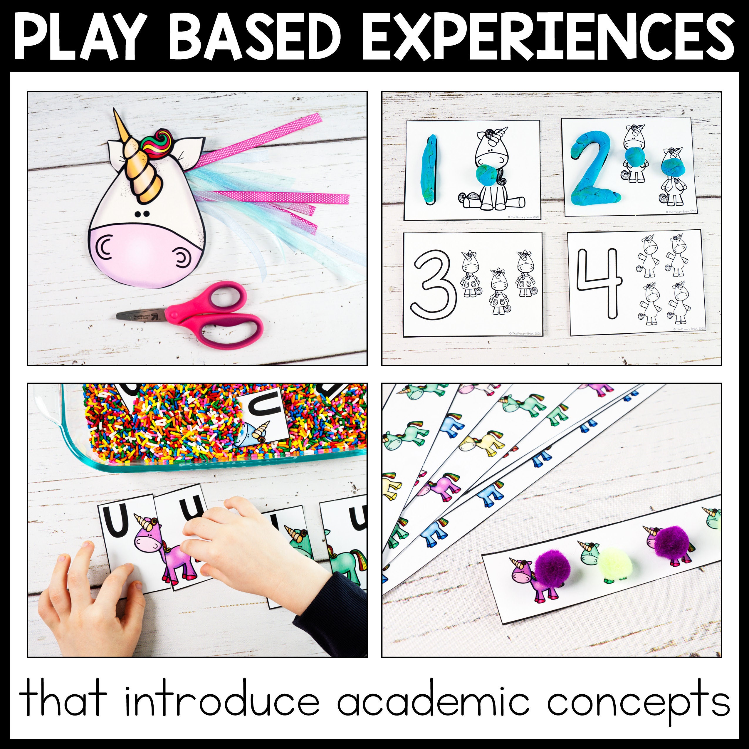 Unicorn Toddler School Lesson Plans Homeschool Preschool Curriculum ...