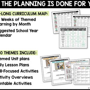 Preschool Curriculum: Lesson Plans & Activities for Ages 3-5 - Etsy