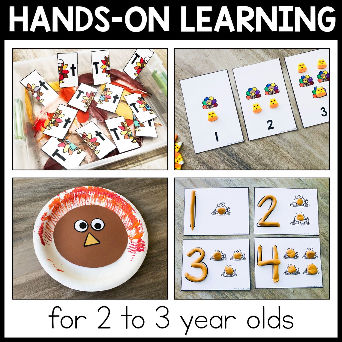 Turkey Toddler Activities | Tot School Lesson Plans | Homeschool ...