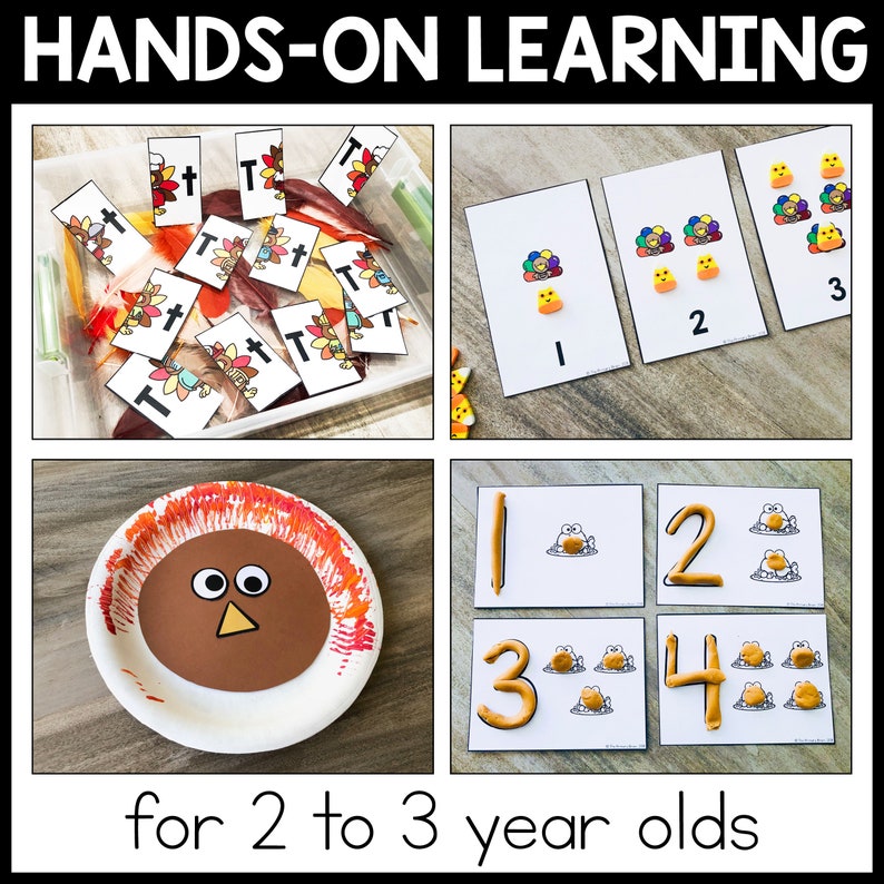 Turkey Toddler Activities | Tot School Lesson Plans | Homeschool ...