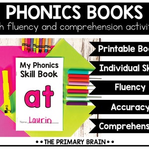 CVC Words Phonics Activities, Independent Practice for Homeschool and ...