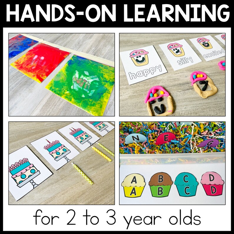 Birthday Celebration Toddler Activities | Tot School Lesson Plans ...