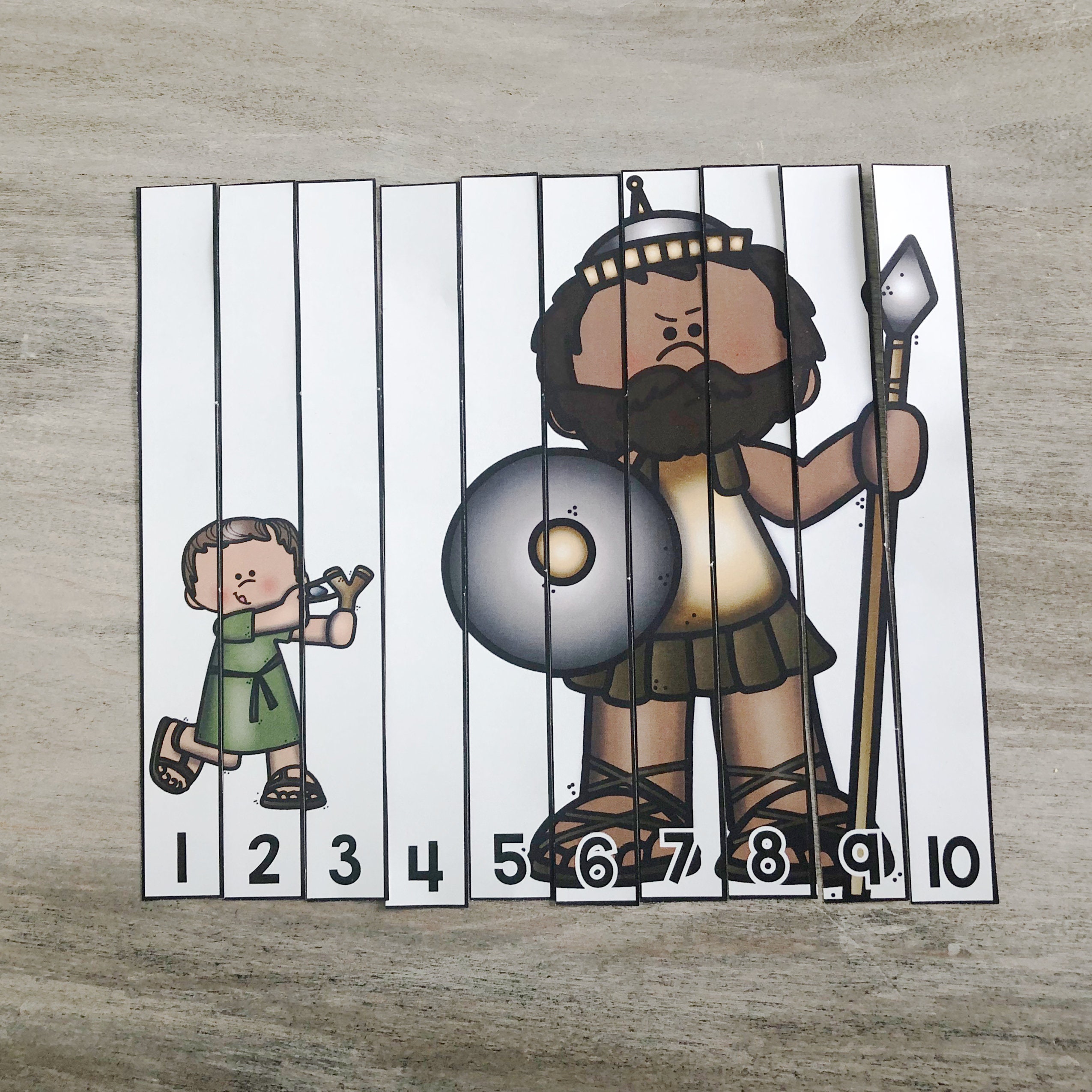 David and Goliath Bible Story Sunday School Lesson Plans Bible Class ...