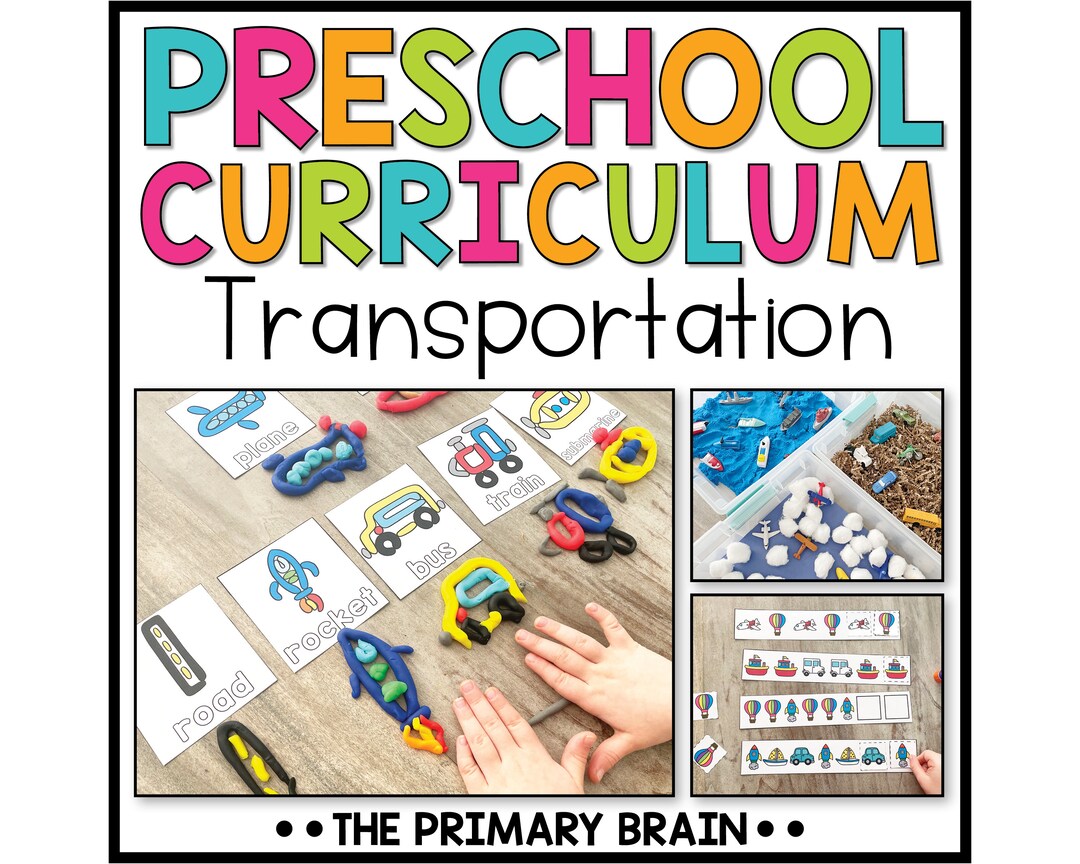 Transportation Preschool Activities Pre-k Homeschool Preschool ...