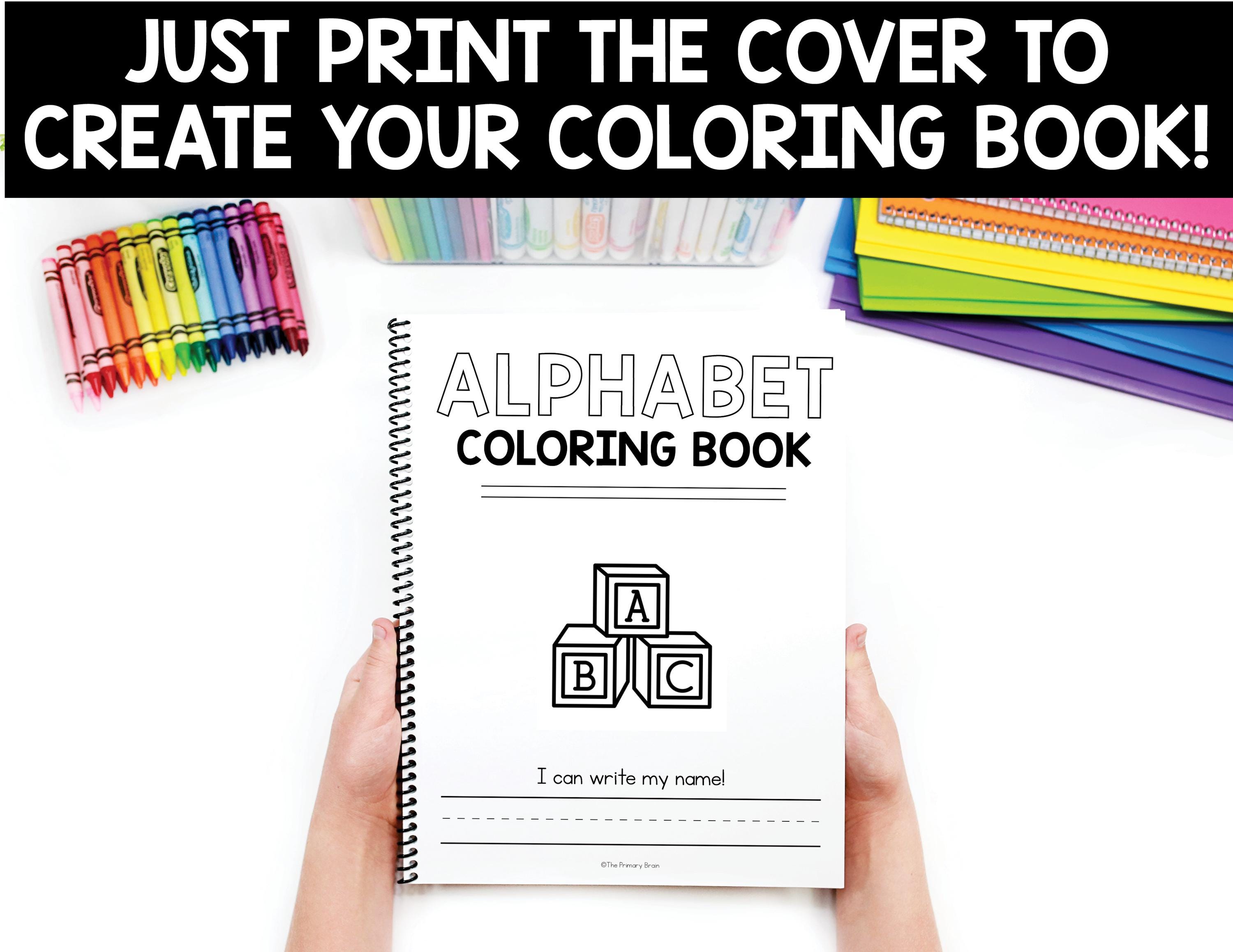 Alphabet Coloring Pages ABC Beginning Sounds Letter Practice Worksheets ...