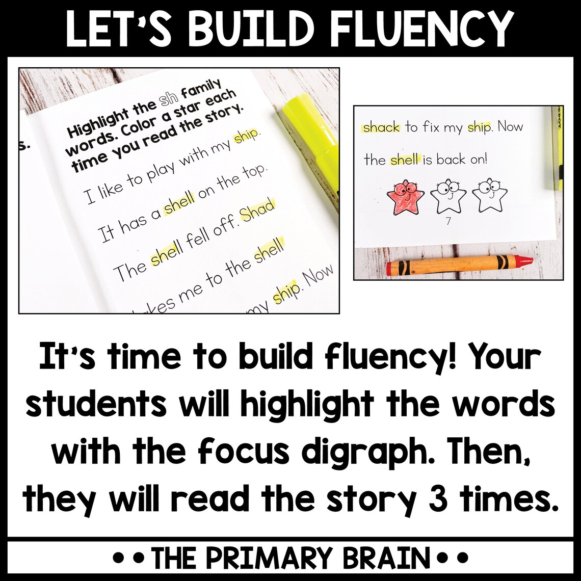 Digraphs Printable Books Stories for Teaching Reading and Fluency ...