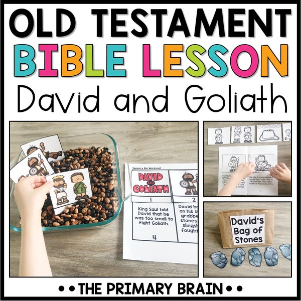 David and Goliath Kids Lesson - Etsy