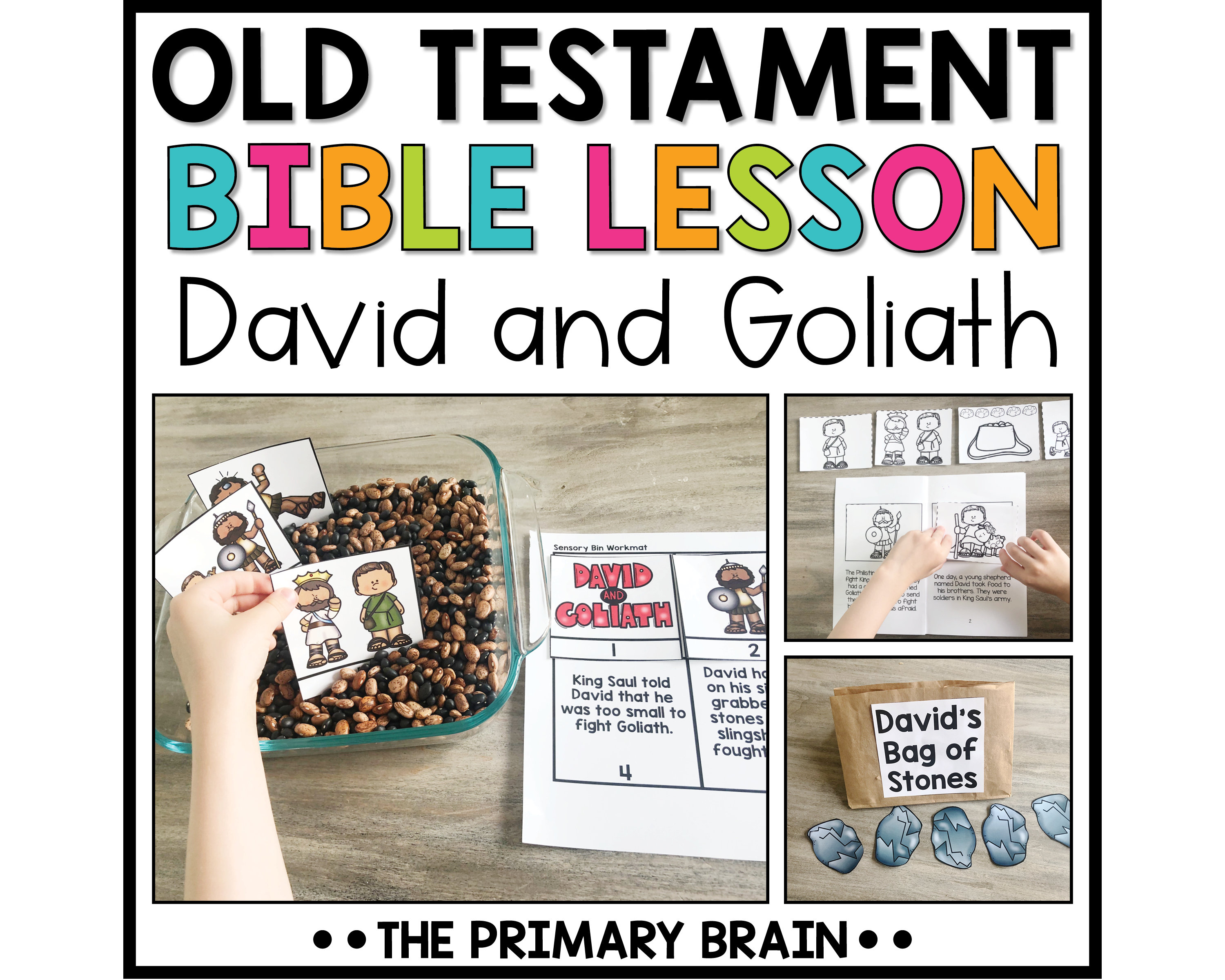 David and Goliath Bible Story Sunday School Lesson Plans Bible Class ...