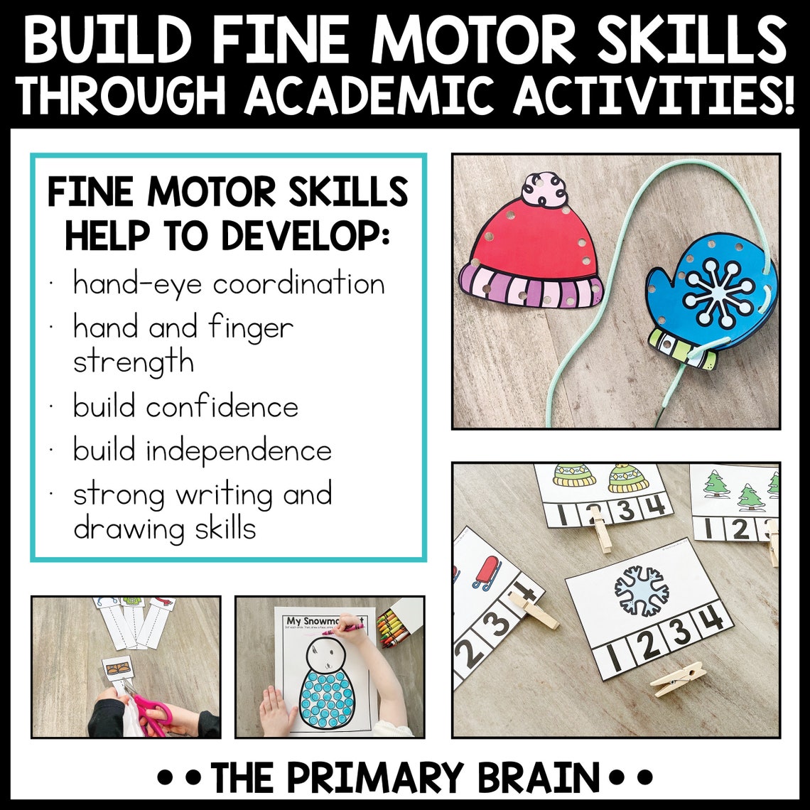 Winter Toddler Activities Tot School Lesson Plans - Etsy