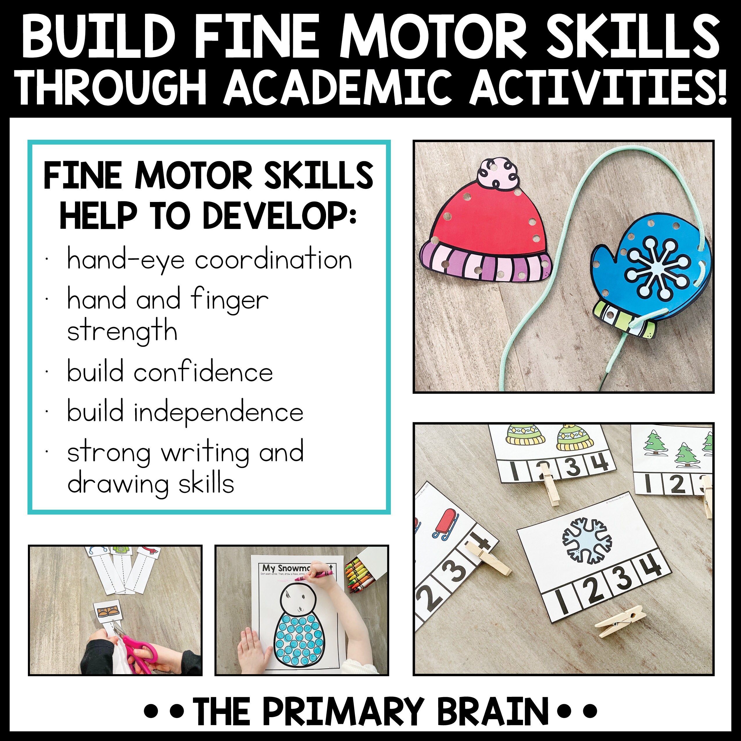 Winter Toddler Activities Tot School Lesson Plans - Etsy