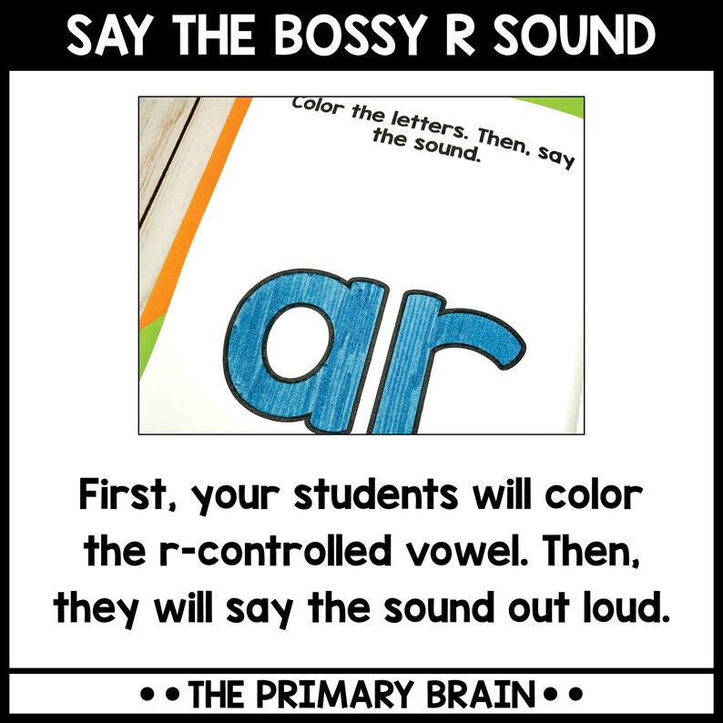 Bossy R Printable Books | R-controlled Vowel Stories for Teaching ...