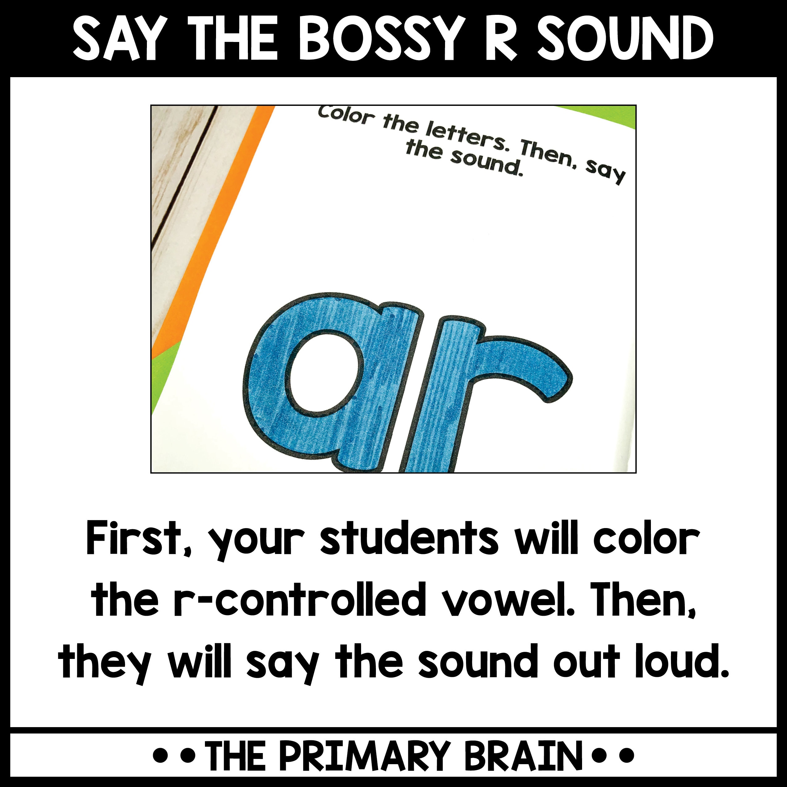 Bossy R Printable Books | R-controlled Vowel Stories for Teaching ...