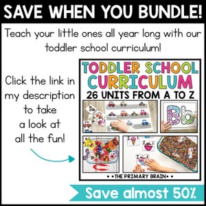 Unicorn Toddler School Lesson Plans Homeschool Preschool - Etsy