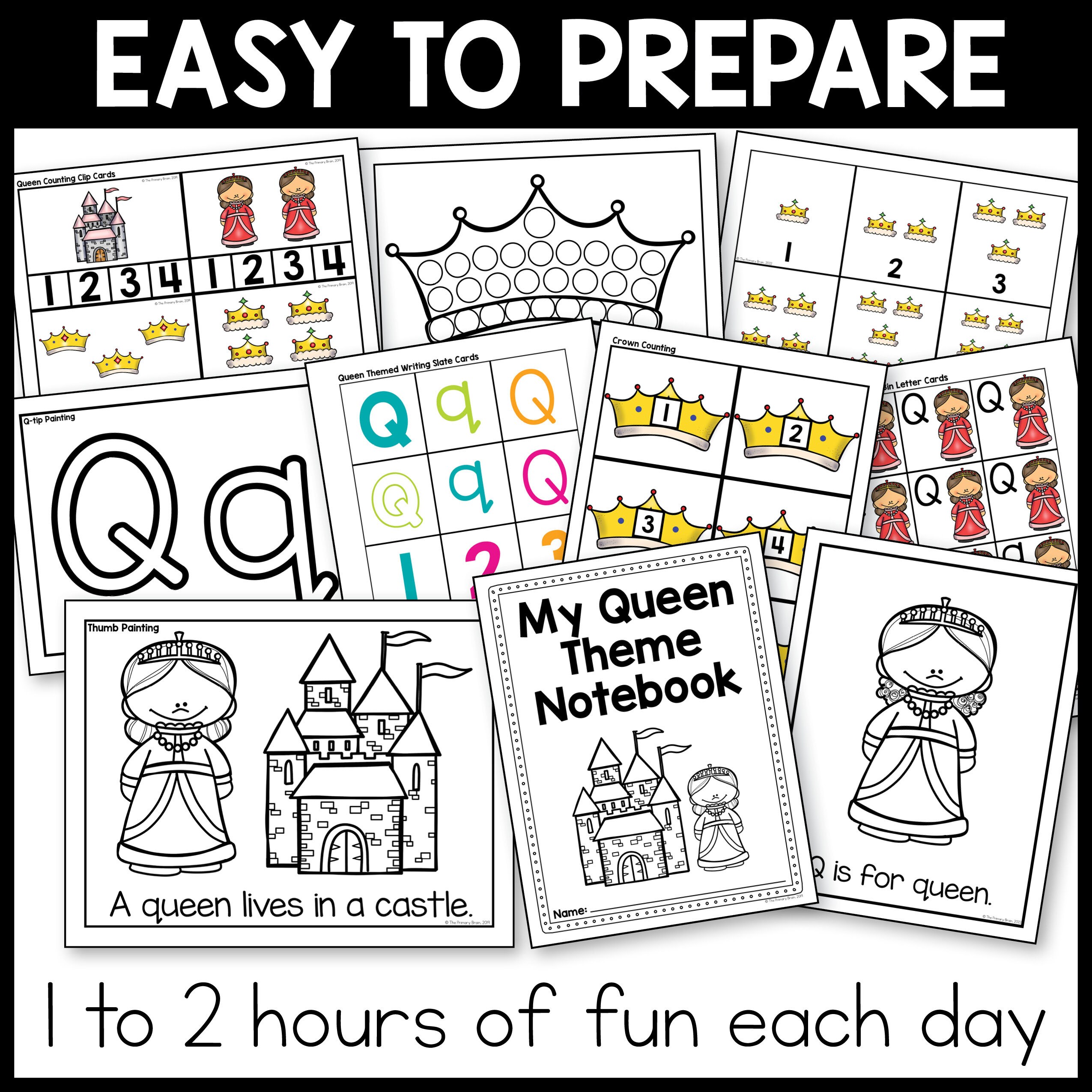 Queen Toddler School Lesson Plans | Homeschool Preschool Curriculum ...