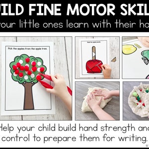 Apple Preschool Activities | Pre-k Homeschool Preschool Curriculum for ...