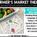 Farmer's Market Preschool Curriculum: Fruits & Vegetables Activities ...