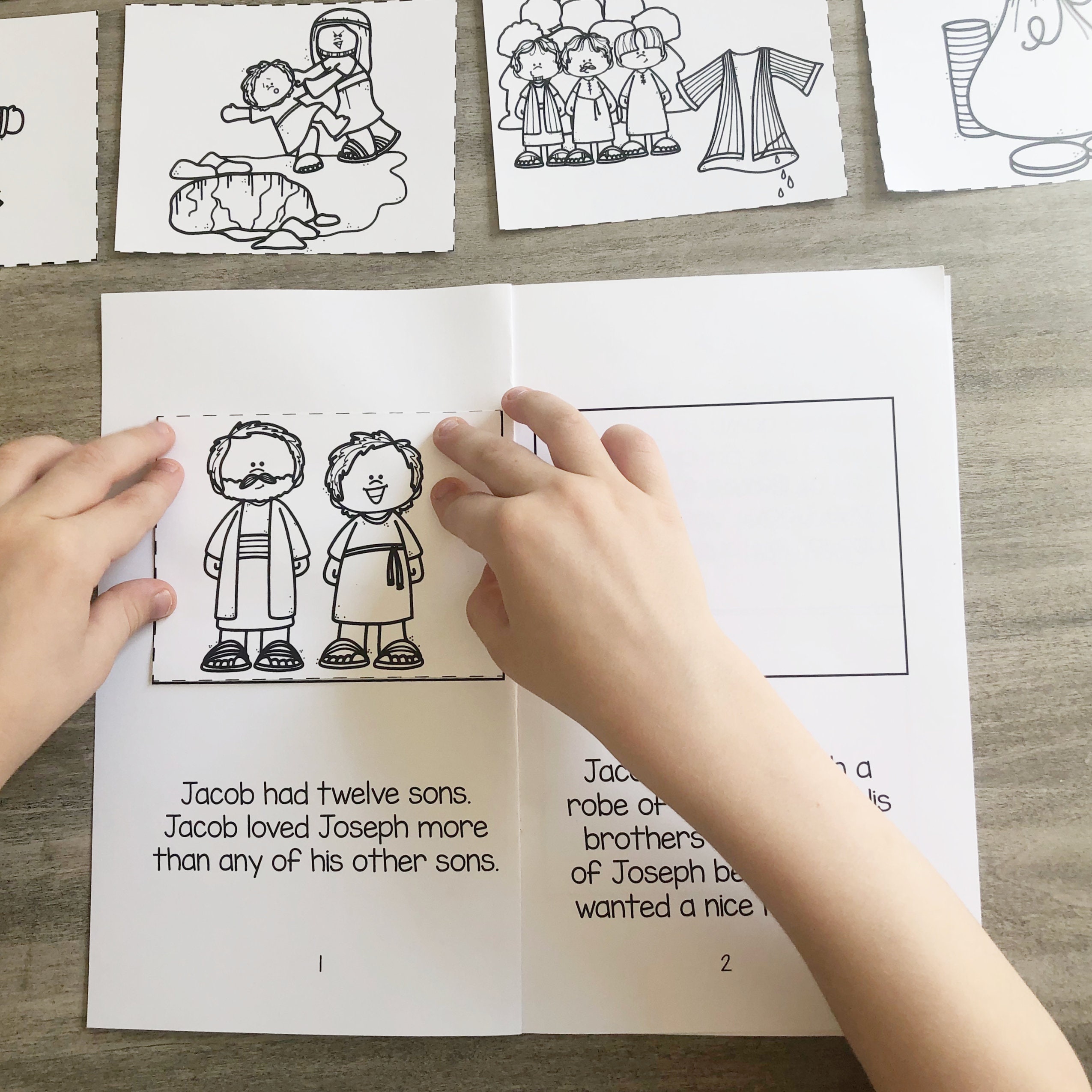 Joseph and the Colorful Coat | Sunday School Lesson Plans | Bible Class ...