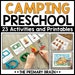Camping Preschool Activities: Kindergarten Readiness Printables (ages 3 ...