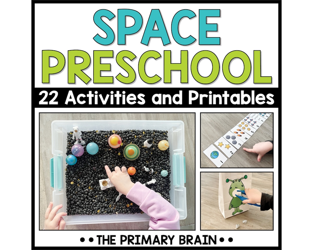 Space Preschool Curriculum and Lesson Plans: Galaxy Activities ...