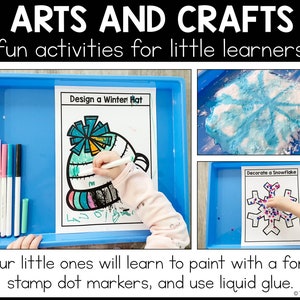 Winter Toddler Activities | Tot School Lesson Plans | Homeschool ...