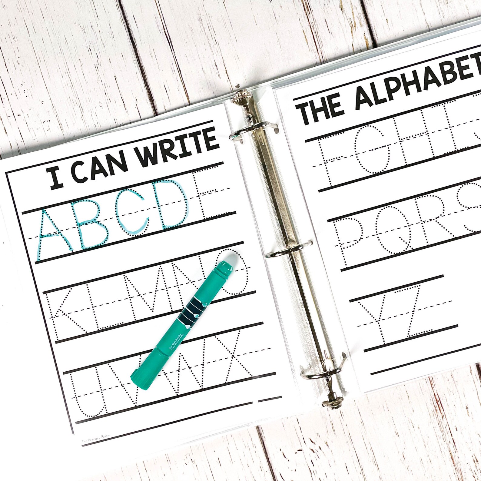 Alphabet Binder for Kids Phonics Activities Homeschool - Etsy