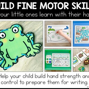 Pond Life Cycle Preschool Curriculum With Lesson Plans: 23 Activities ...