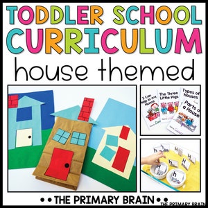 House Toddler Activities Tot School Lesson Plans Homeschool Preschool ...