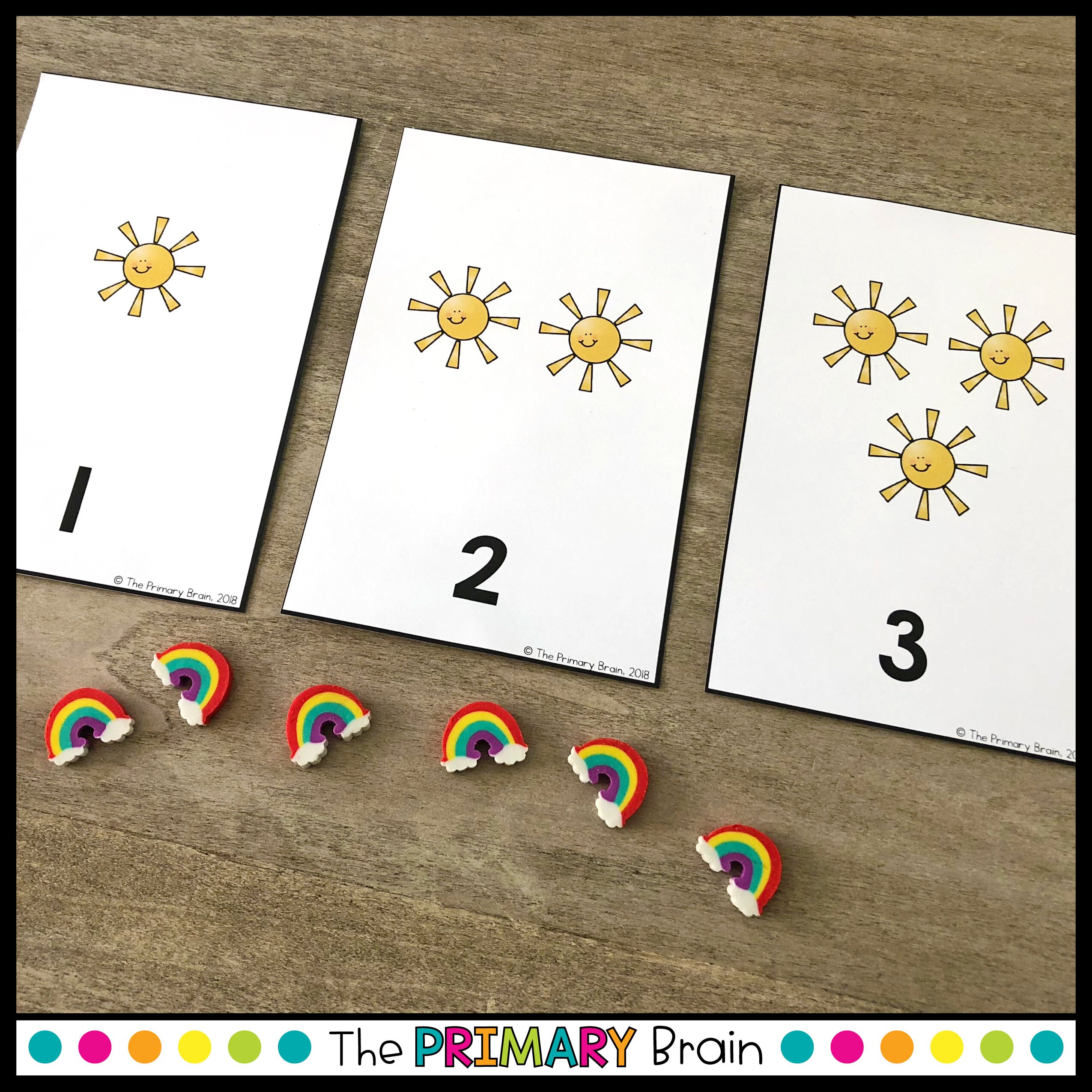 Rainbow Toddler Activities Tot School Lesson Plans - Etsy