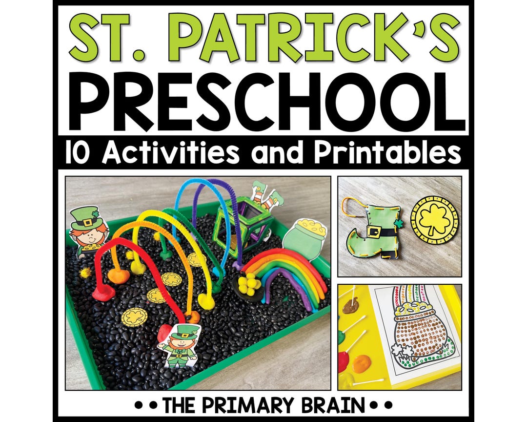 St. Patrick's Day Preschool Activities and Lesson Plans | Prek ...