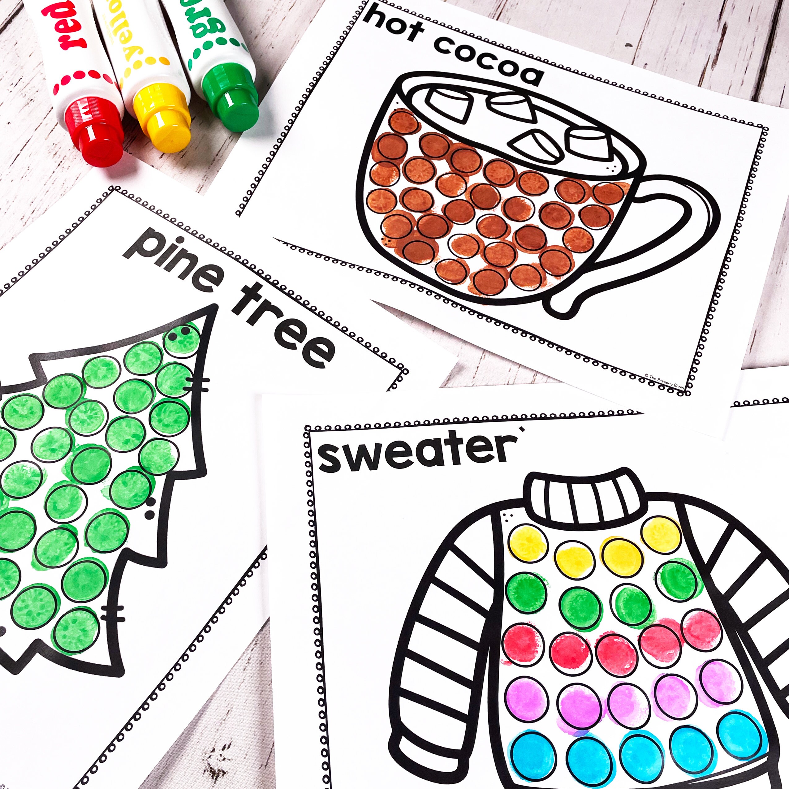Winter Fine Motor Skills Activities | Homeschool and Classroom Centers ...