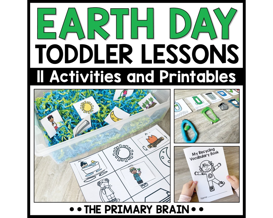 Earth Day Toddler Activities | Tot School Science Lesson Plans ...