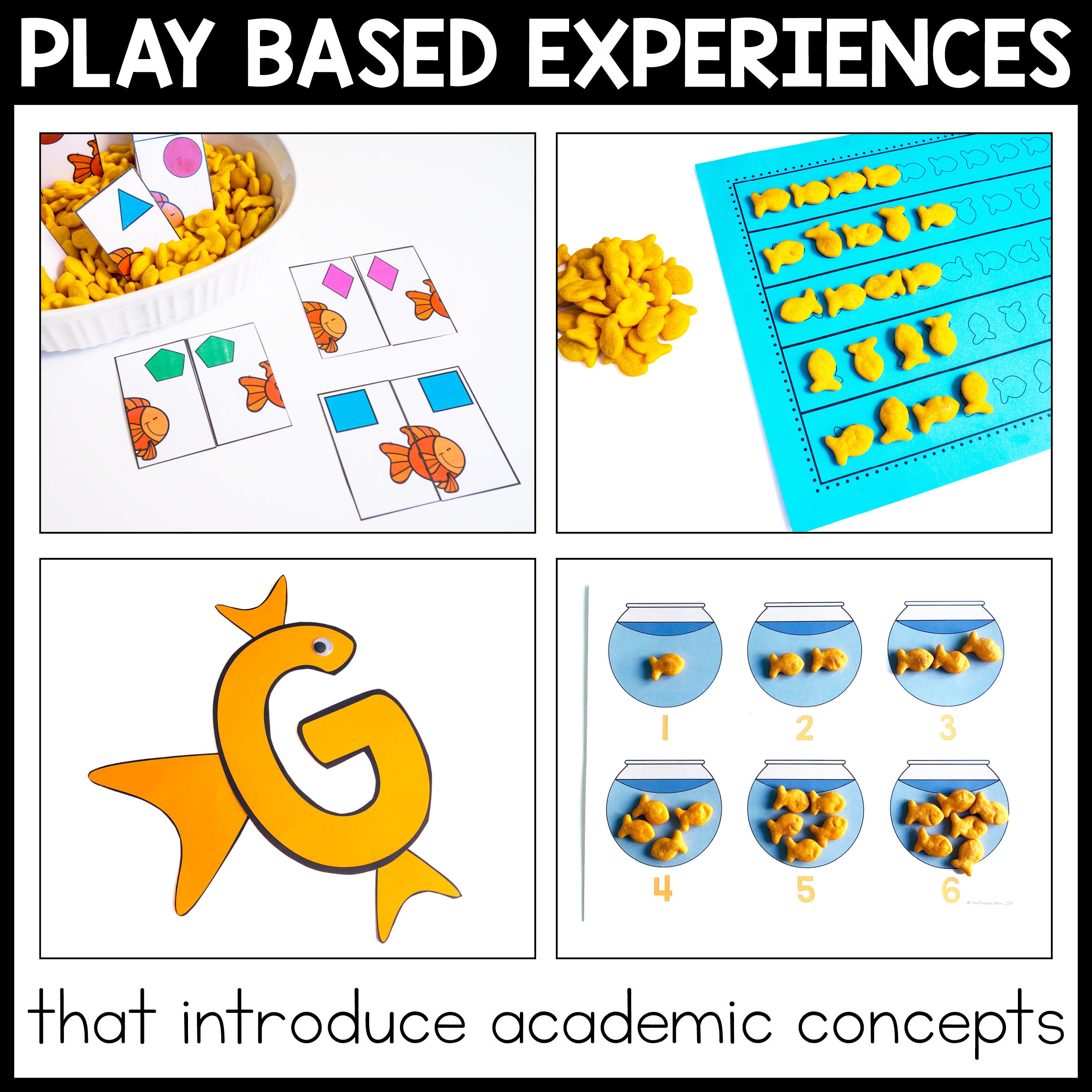 Goldfish Toddler Activities | Tot School Lesson Plans | Homeschool ...