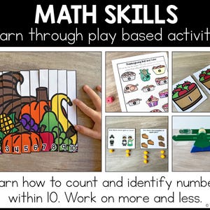 Thanksgiving Preschool Activities: Homeschool Curriculum and Lesson ...