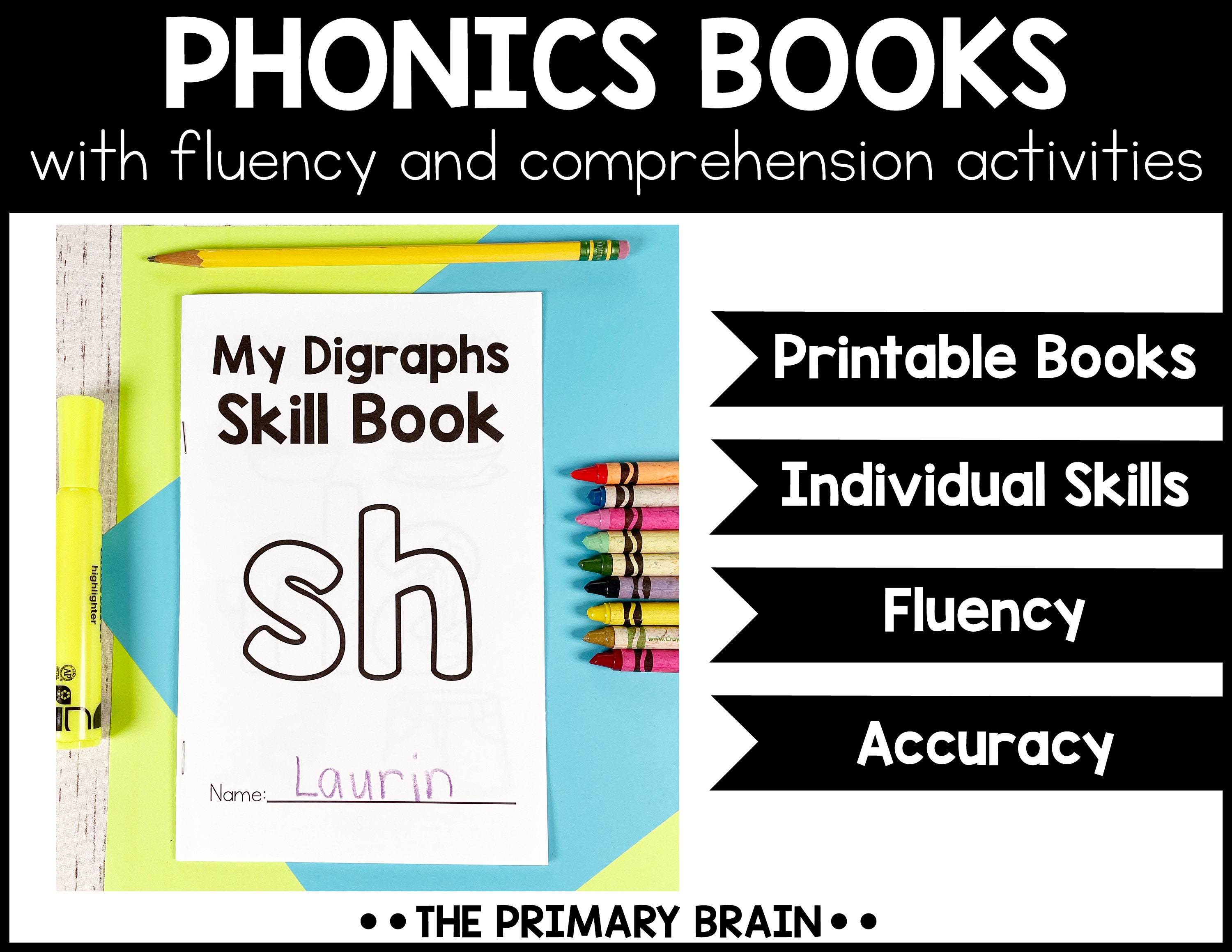Digraphs Phonics Skills Bundle, Hands-on Independent Practice for ...