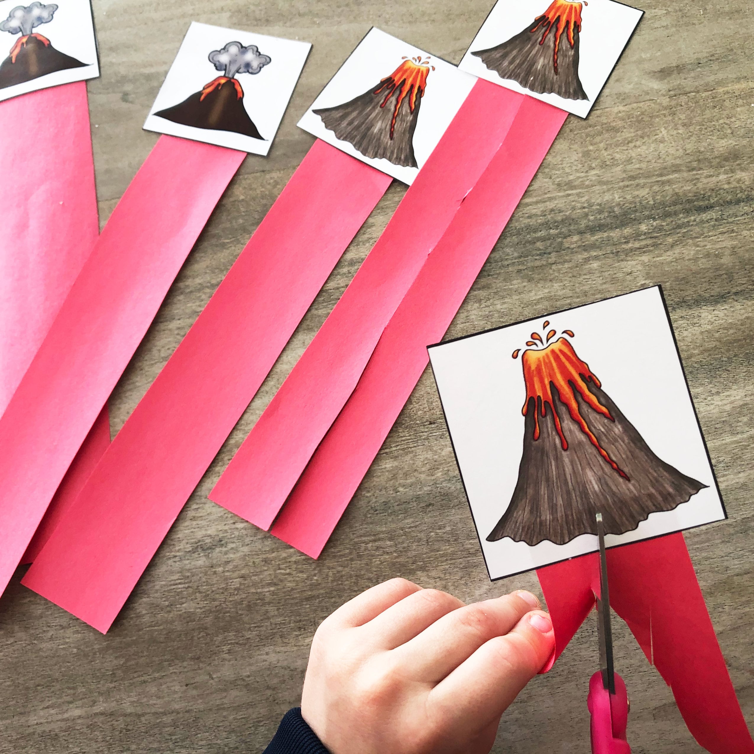 Volcano Toddler Activities Tot School Lesson Plans Homeschool Preschool ...