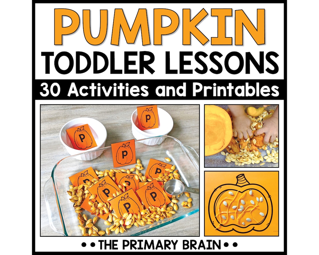 Pumpkin Toddler Activities: Letter P Preschool Curriculum and Lesson ...