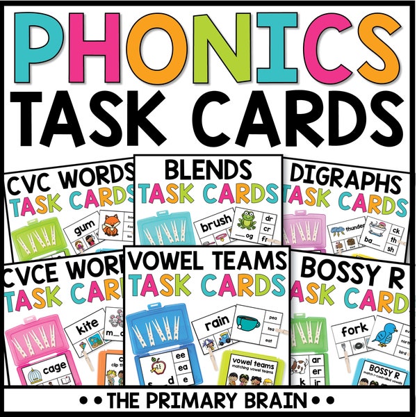 Literacy Centers - Etsy