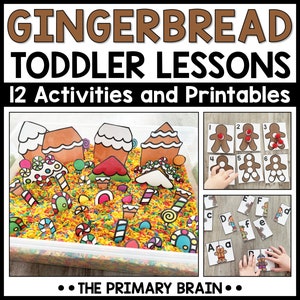 Gingerbread Toddler Activities | Tot School Lesson Plans | Christmas ...
