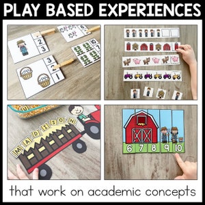 Farm Preschool Activities: Homeschool Curriculum and Lesson Plans, Ages ...