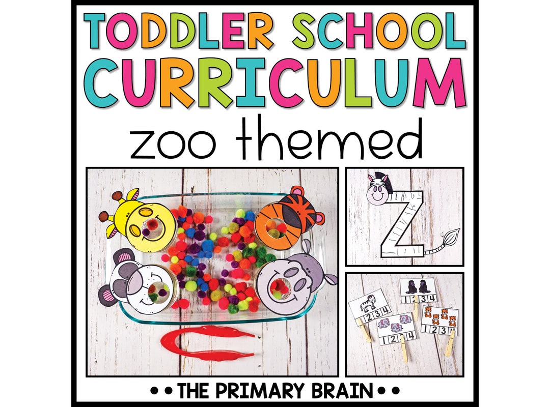 Zoo Toddler Activities Tot School Lesson Plans Homeschool Preschool ...