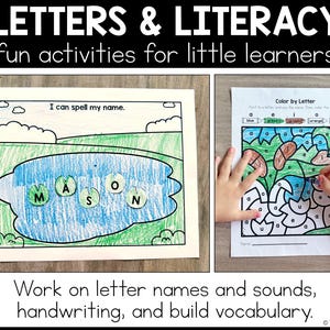 Pond Life Cycle Preschool Curriculum With Lesson Plans: 23 Activities ...